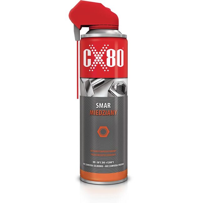 SMAR MIEDZIANY DUO SPRAY AREOZOL PRZECIWZAPIECZENIOWY 500 ML CX80-232